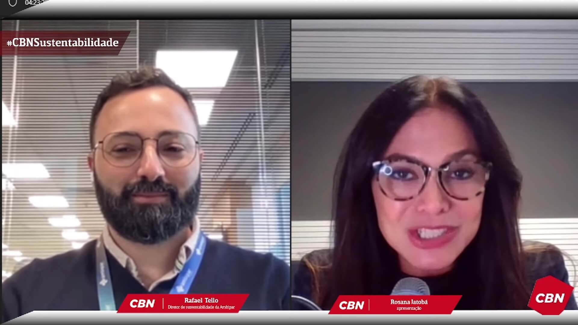 CBN recibe a Rafael Tello, director de sustentabilidad de Ambipar