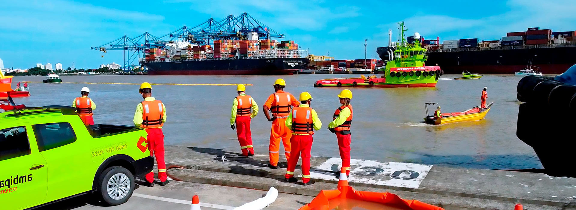 Apoio à Plataformas de Exploração de Petróleo e Gás