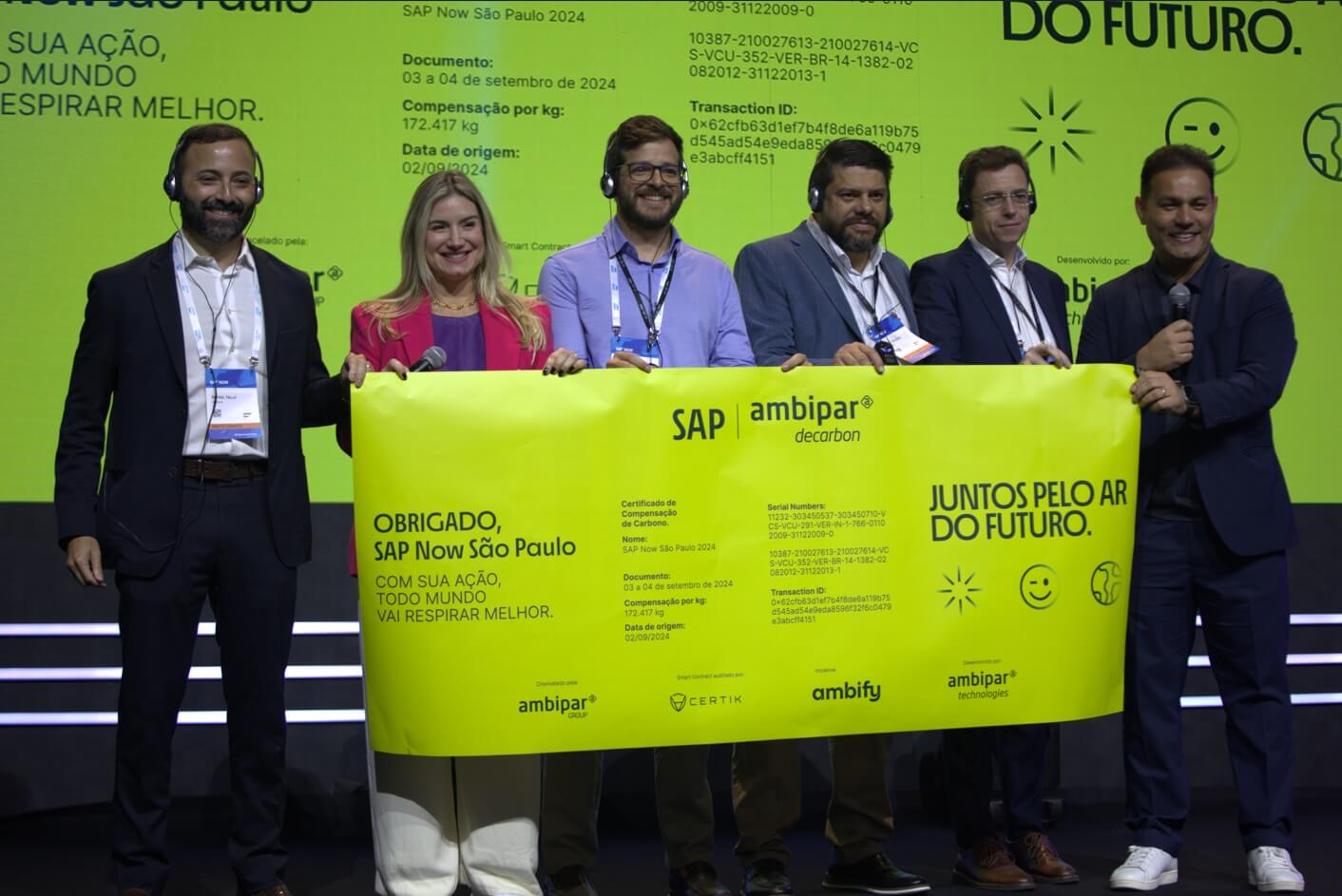 SAP and Ambipar partner to sell carbon credits